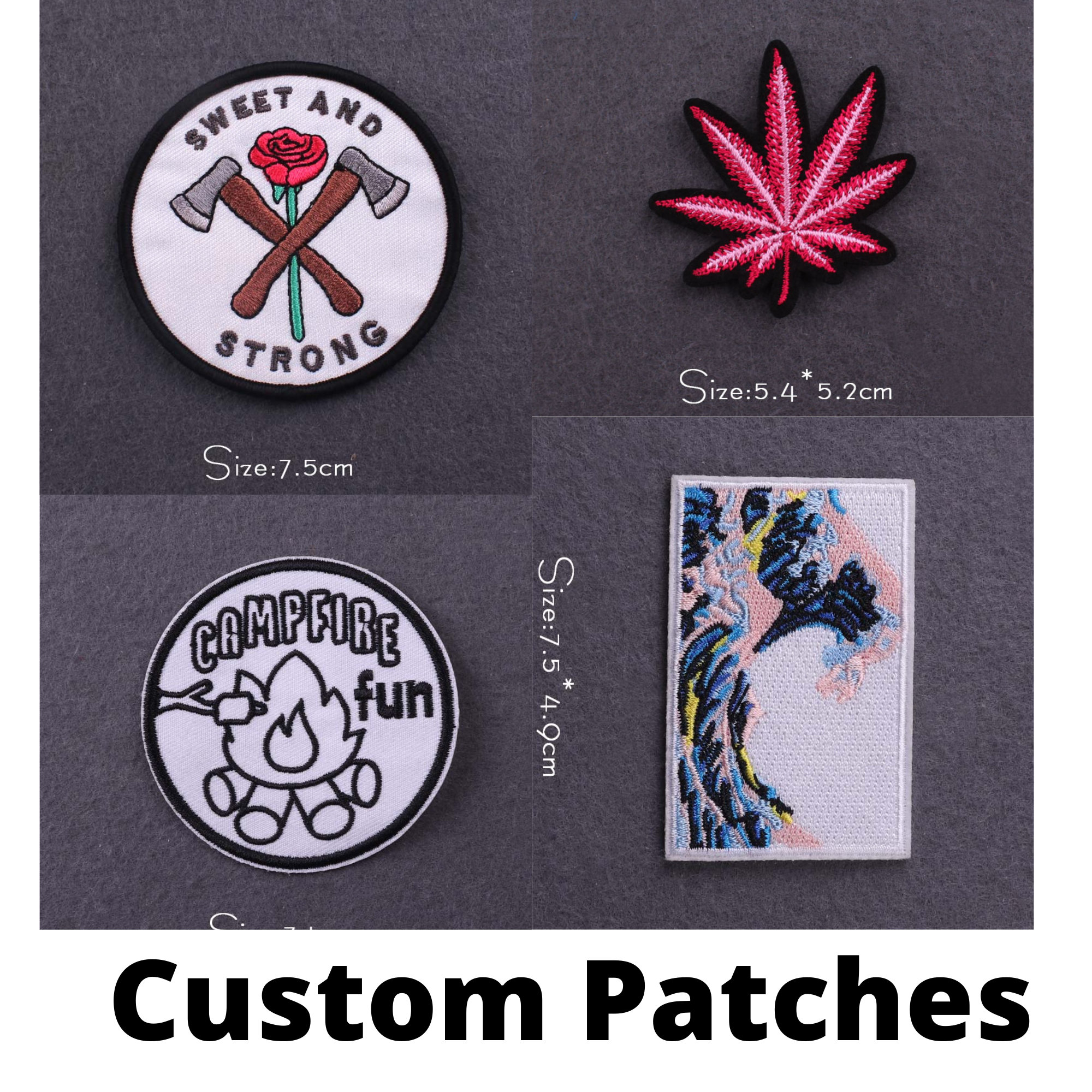 Custom Patches Custom Embroidery Patches Embroidery - Etsy