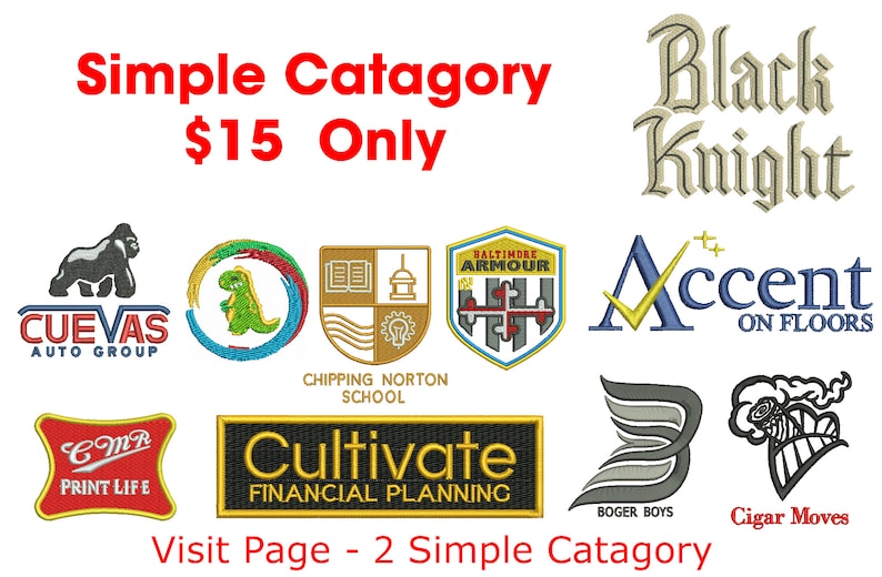 Embroidery Digitizing: Custom Logo, 3D Puff, Applique - Etsy