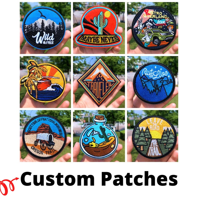 Custom Patches Custom Embroidery Patches Embroidery - Etsy