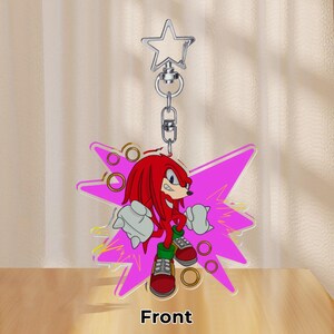 Sonic Hedgehog, Tails, Shaddow, Knuckles Keychains -PRE-ORDER- - Etsy
