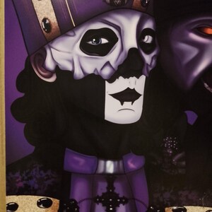 Ghost Nameless Ghouls the Band Ghost Papa V Inspired Poster Print - Etsy