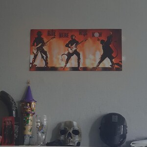 Nameless Ghouls- Ghost- RHRN Inspired Poster Print - Etsy