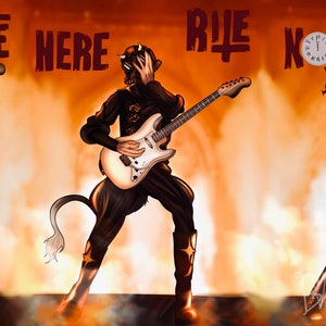 Nameless Ghouls- Ghost- RHRN Inspired Poster Print - Etsy