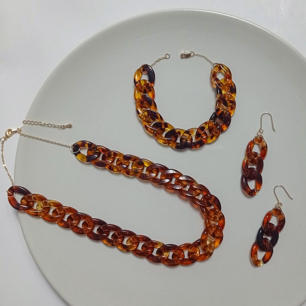 Tortoise Shell Jewelry - Etsy