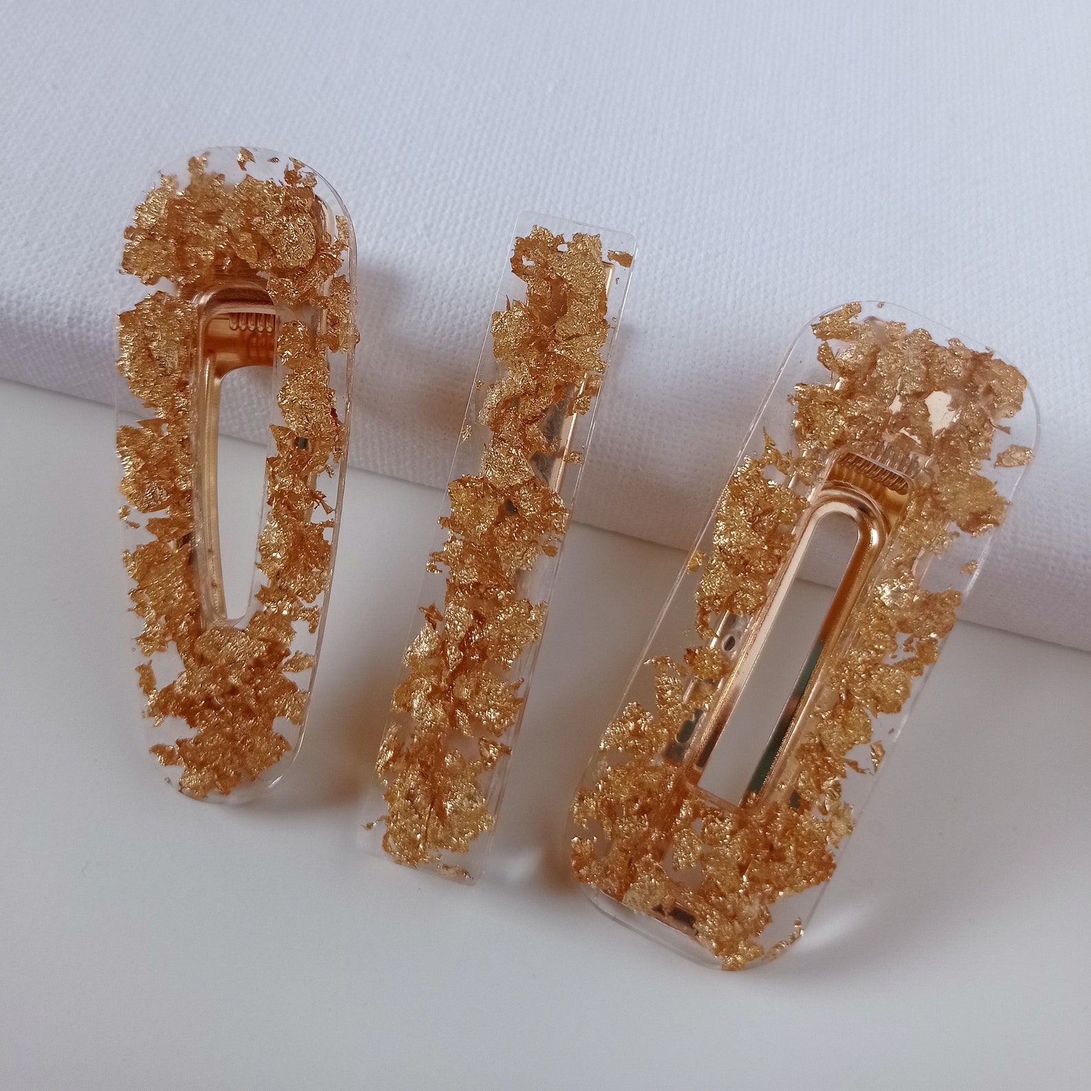 Resin Barrette Aesthetic Barrette Resin Hair Clip Kawaii - Etsy