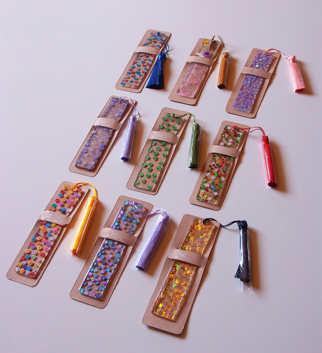 Resin Bookmark, Resin Book Accesories, Cute Resin Bookmark, Kawaii ...
