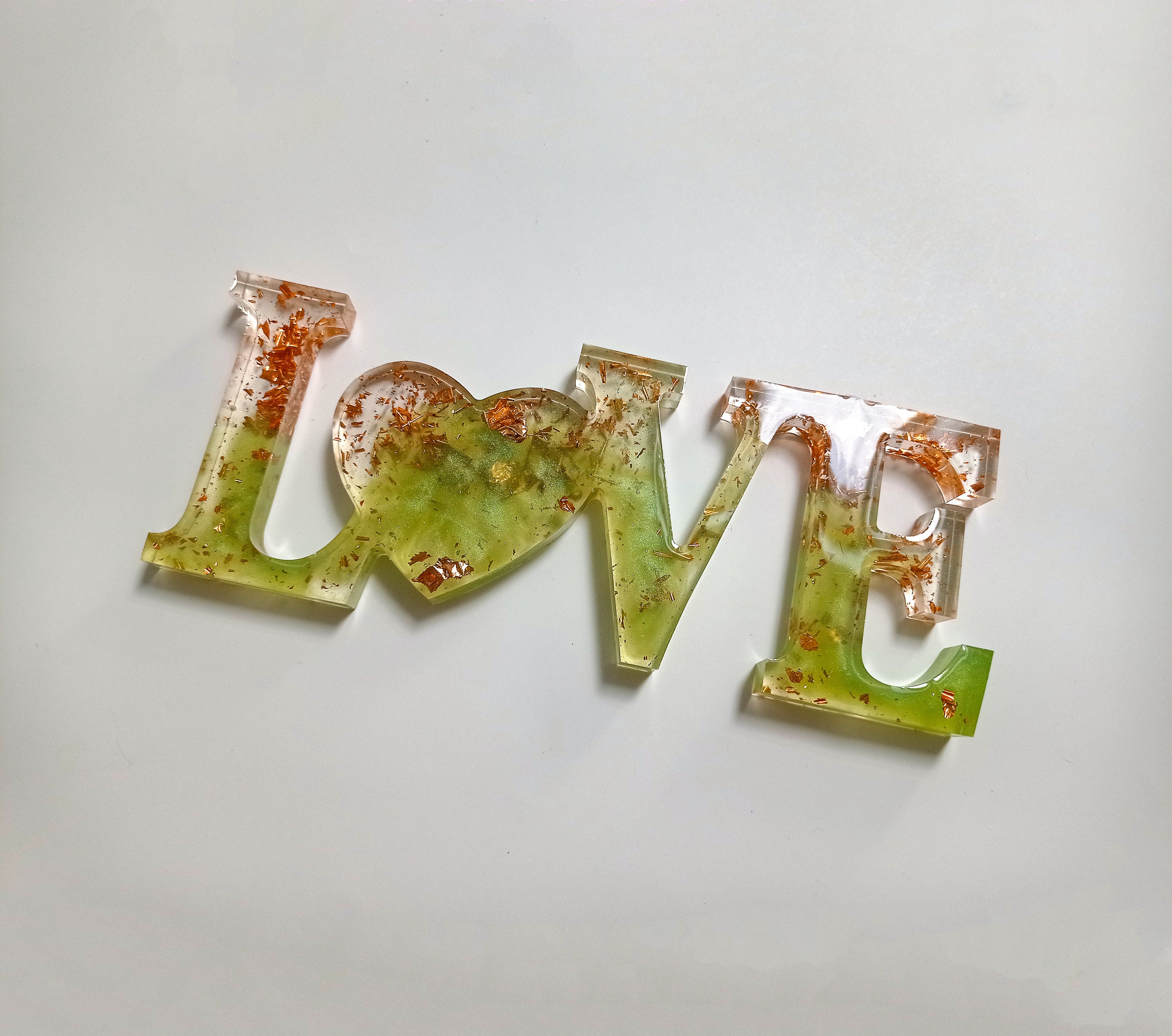 Resin Love Sign Resin Home Decoration Letter Decoration - Etsy