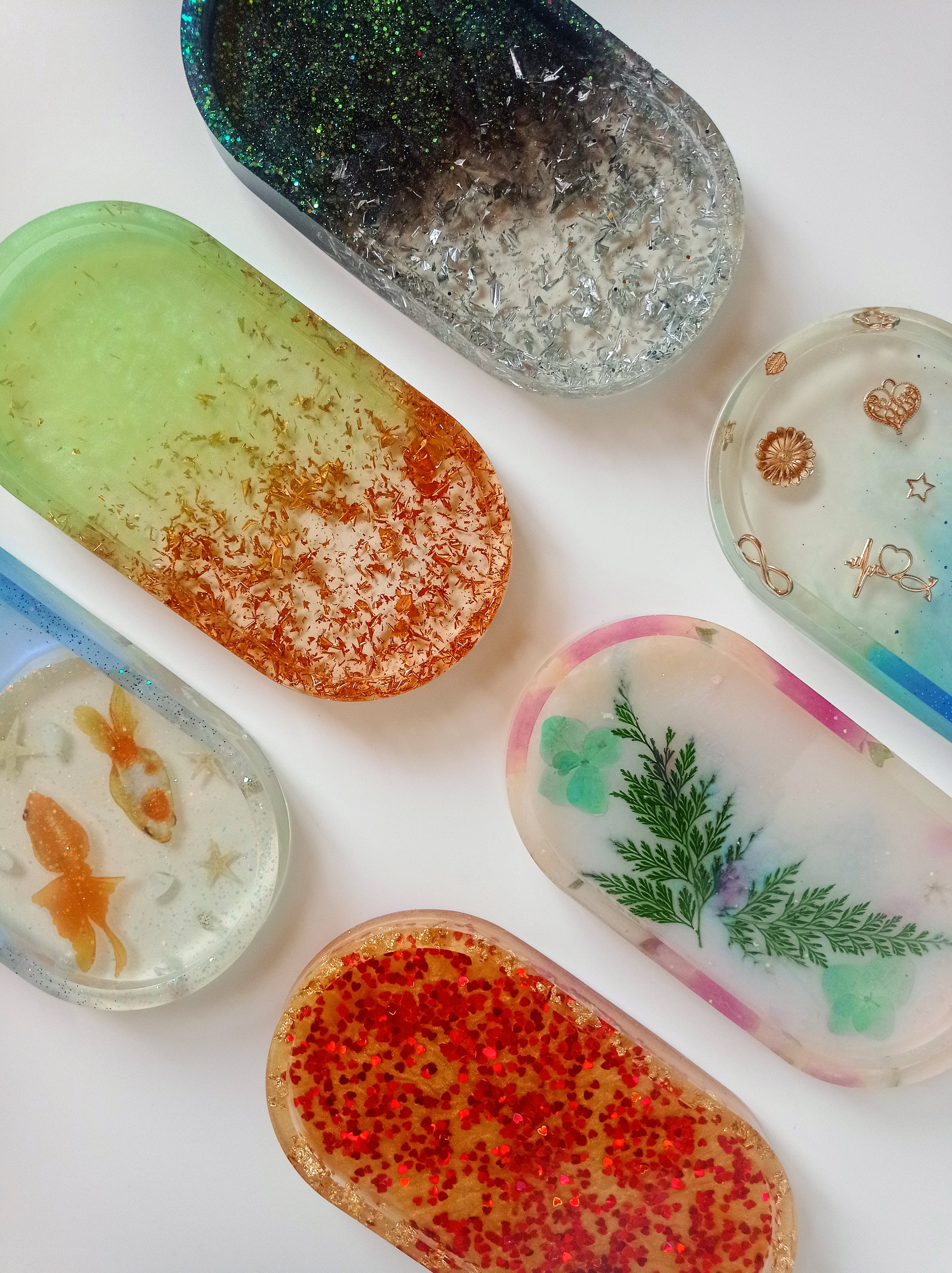 Resin ring dish store