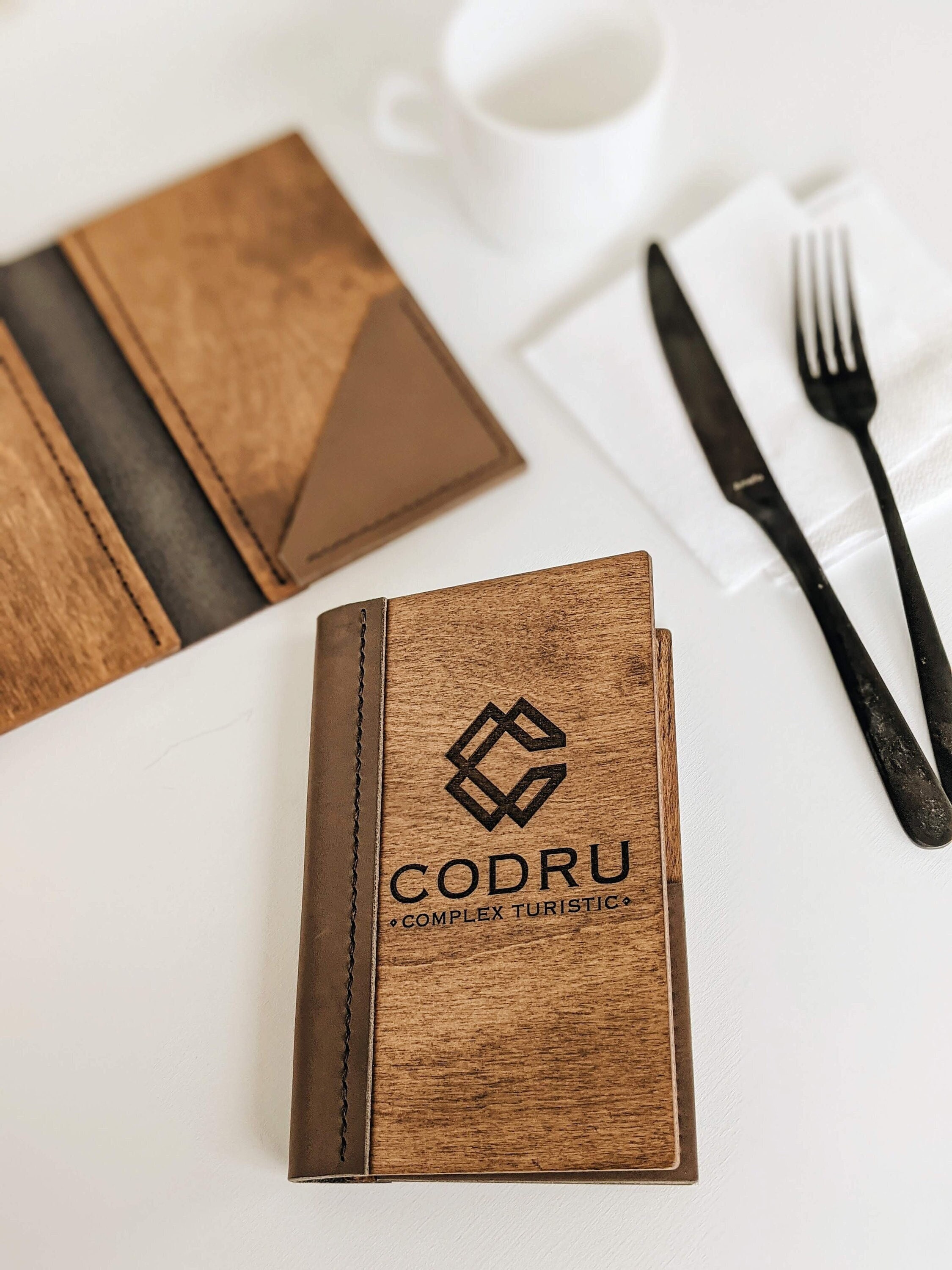 Check Holder Premium Quality Wooden Bill Folder With Natural Leather ...