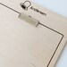 Wooden Clipboard A4 Menu Custom Restaurant Office Board for Paper Wine ...