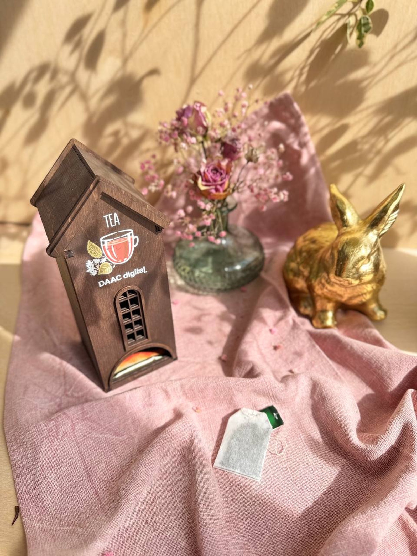 Miniature Tea Houses Merch Wood With the Tiny Teen Dreams Logo Engraved ...