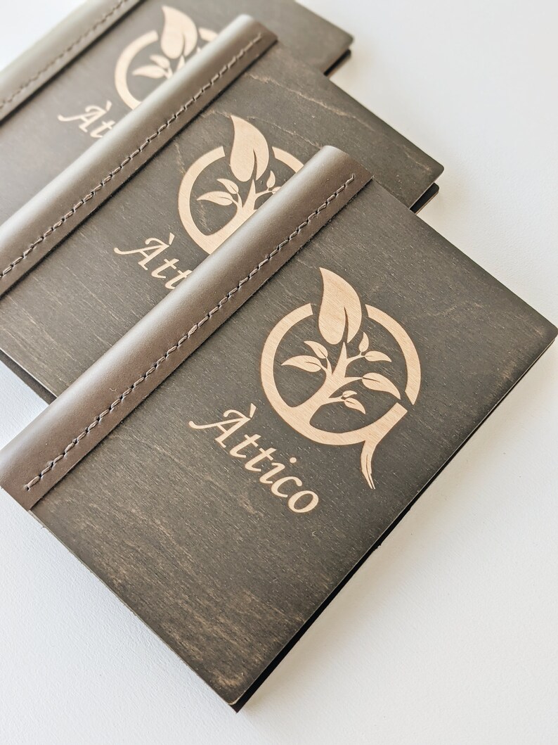 Check Holder Premium Quality Wooden Bill Folder With Natural Leather ...