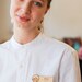 Wooden Name Badge Magnetic Waiter Barista Barman Administrator Badge ...