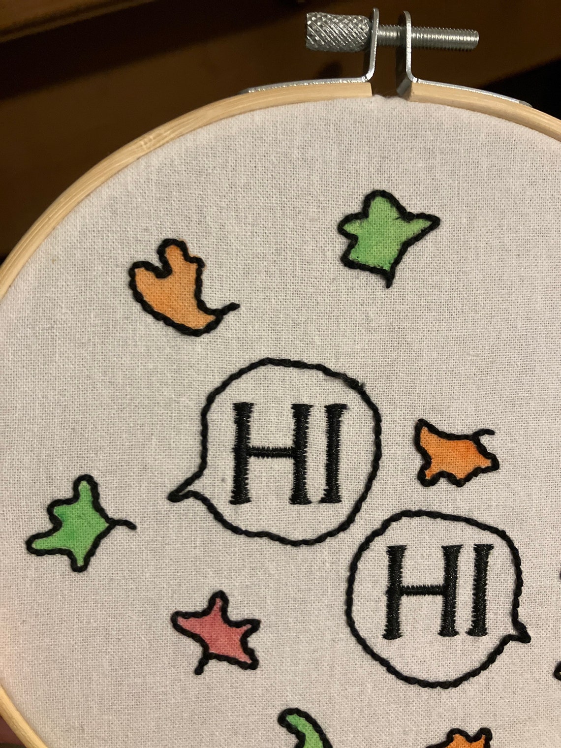Heartstopper Hi Embroidery - Etsy