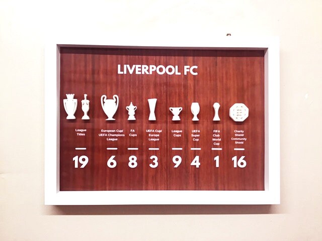 Liverpool FC Champions Wall Box Frame Trophy - Etsy