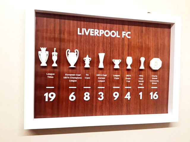 Liverpool FC Champions Wall Box Frame Trophy - Etsy