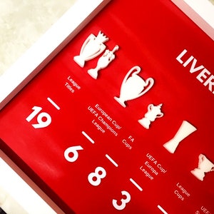 Liverpool FC Champions Wall Trophy Box - Etsy