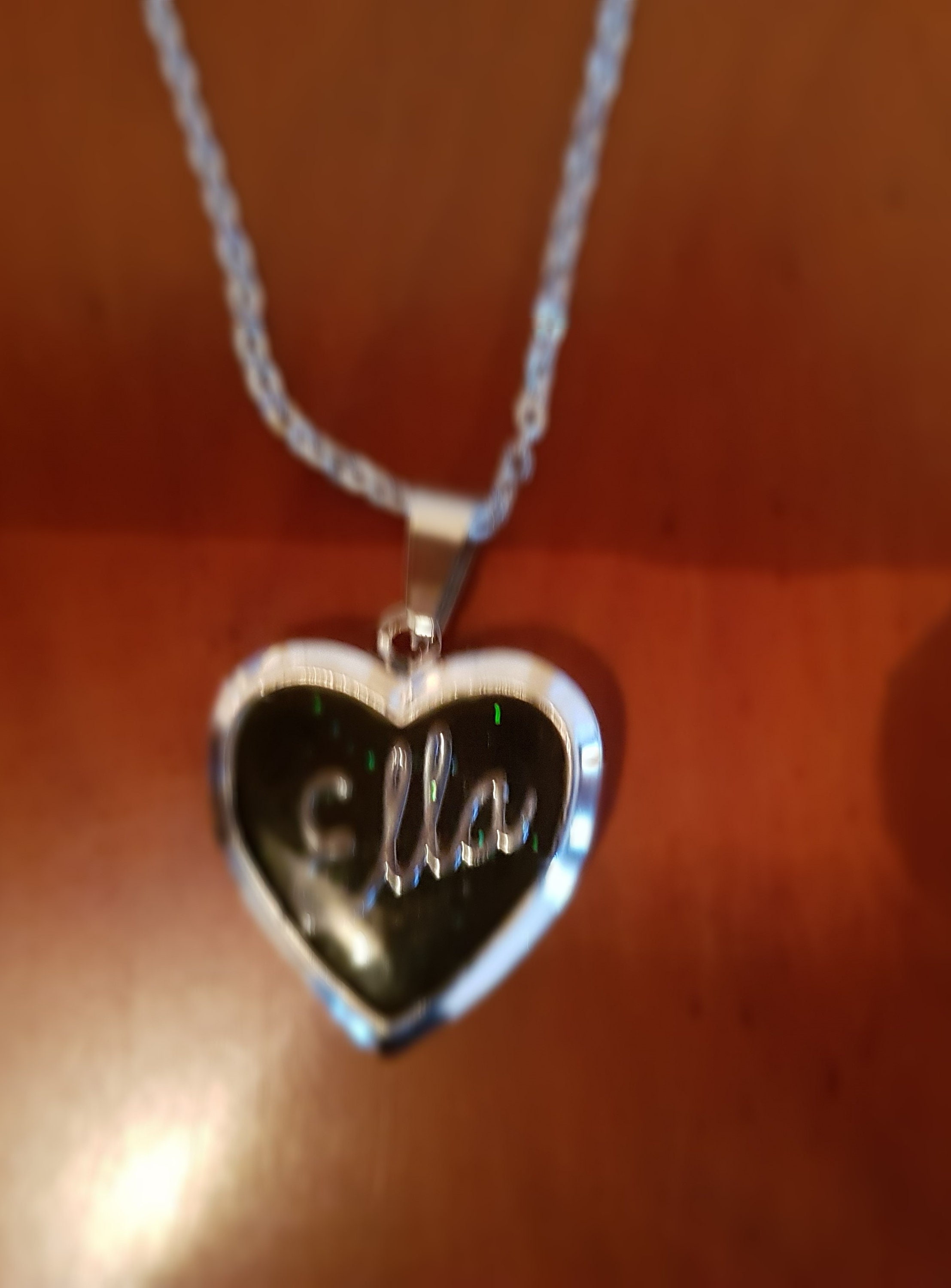 Personalised Named Mood Locket /pendant/necklace Generics to - Etsy