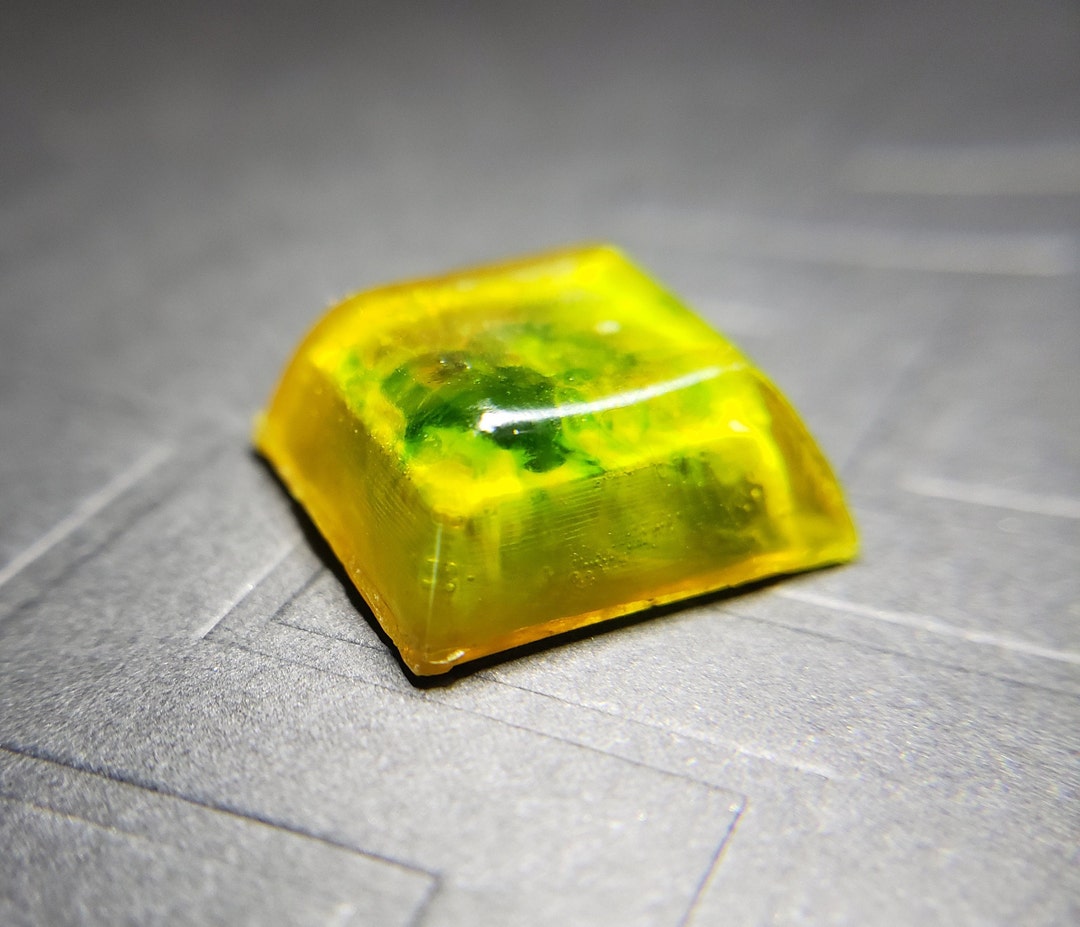 Handmade DSA Profile Keycap, for Mechanical Keyboard, mutant Yellow - Etsy