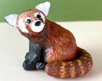 Polymer Clay Panda | Etsy
