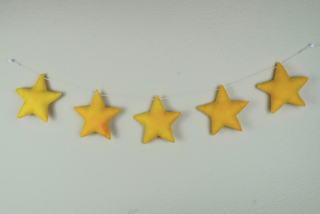 Fleece Star Banner Star Decor Wall Hanging - Etsy