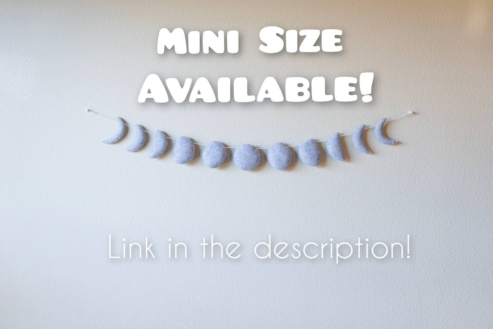 Fleece Moon Phase Banner Moon Decor Wall Hanging - Etsy