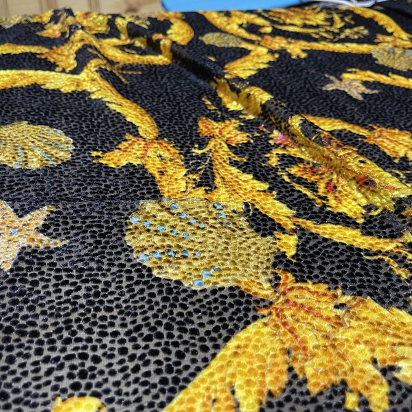 Silk Devore Fabric - Etsy