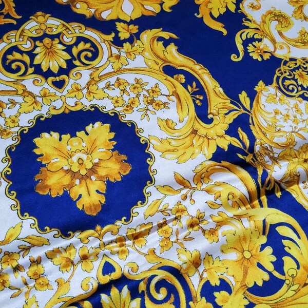 Versace Fabric - Etsy