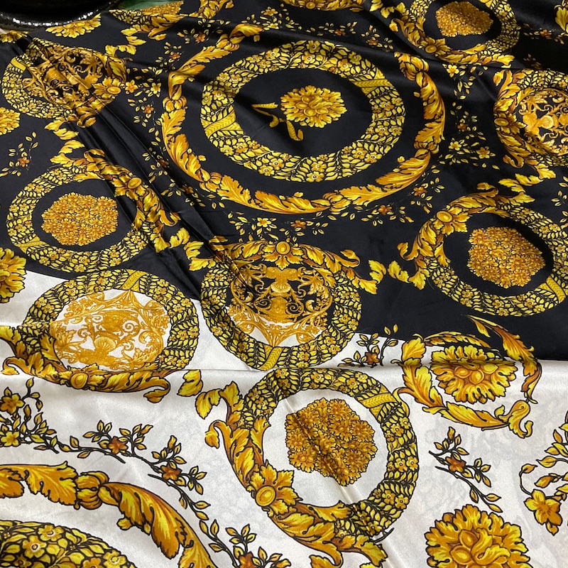 Versace Fabric - Etsy