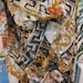 Exclusive Silk Chiffon Devore With Velvet Dots,floral Pattern - Etsy