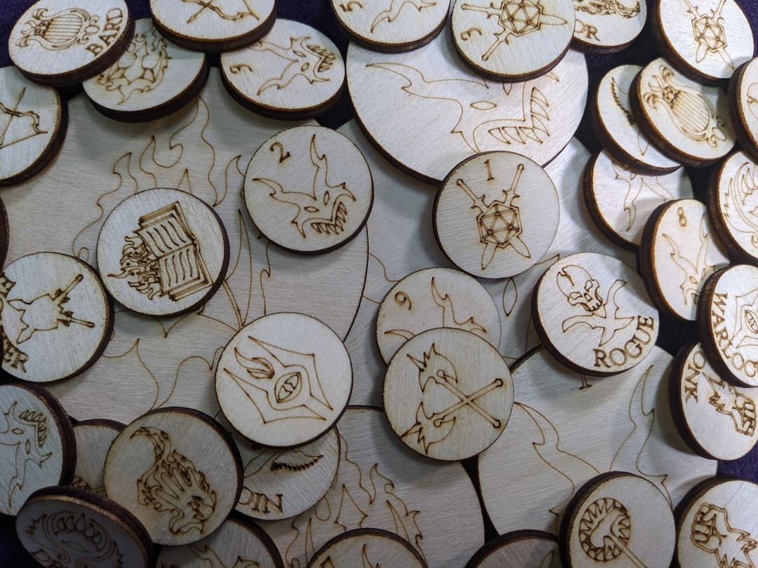 RPG Starter Token Set - Etsy