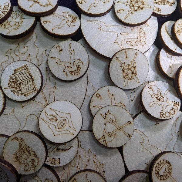 Custom Rpg Tokens - Etsy