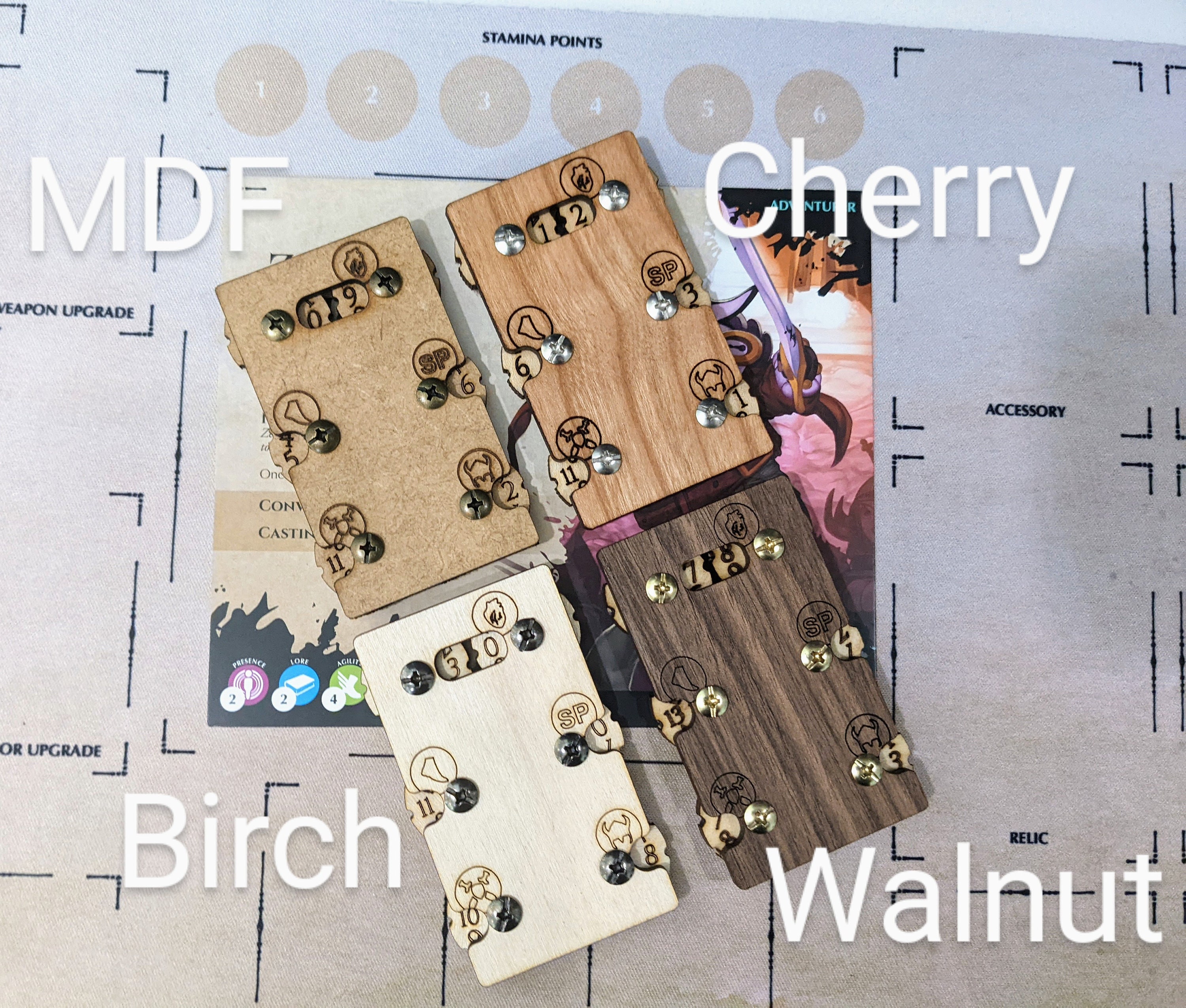 Middara Character Grids - Etsy