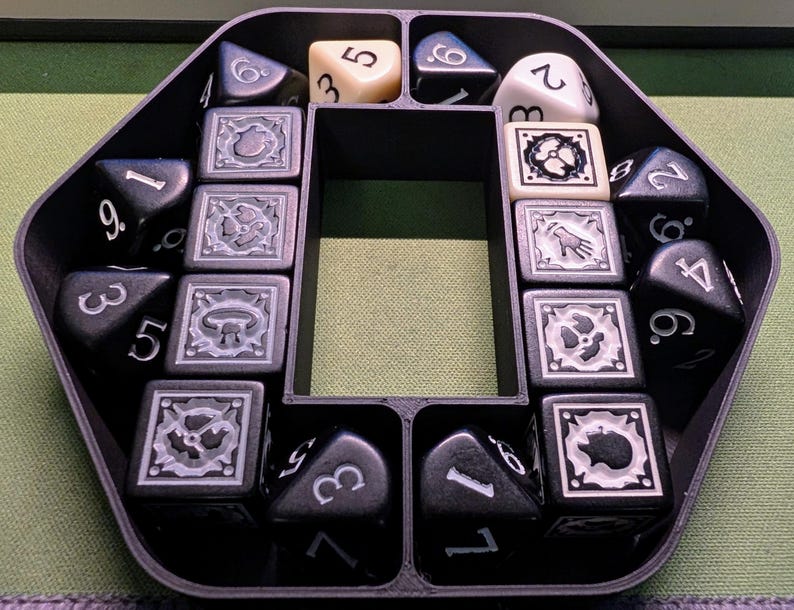 Lantern Dice Tower & KDM Token Storage - Etsy