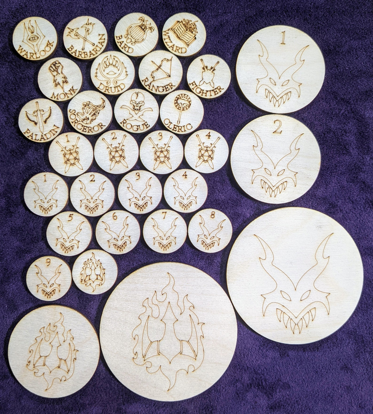 RPG Starter Token Set - Etsy