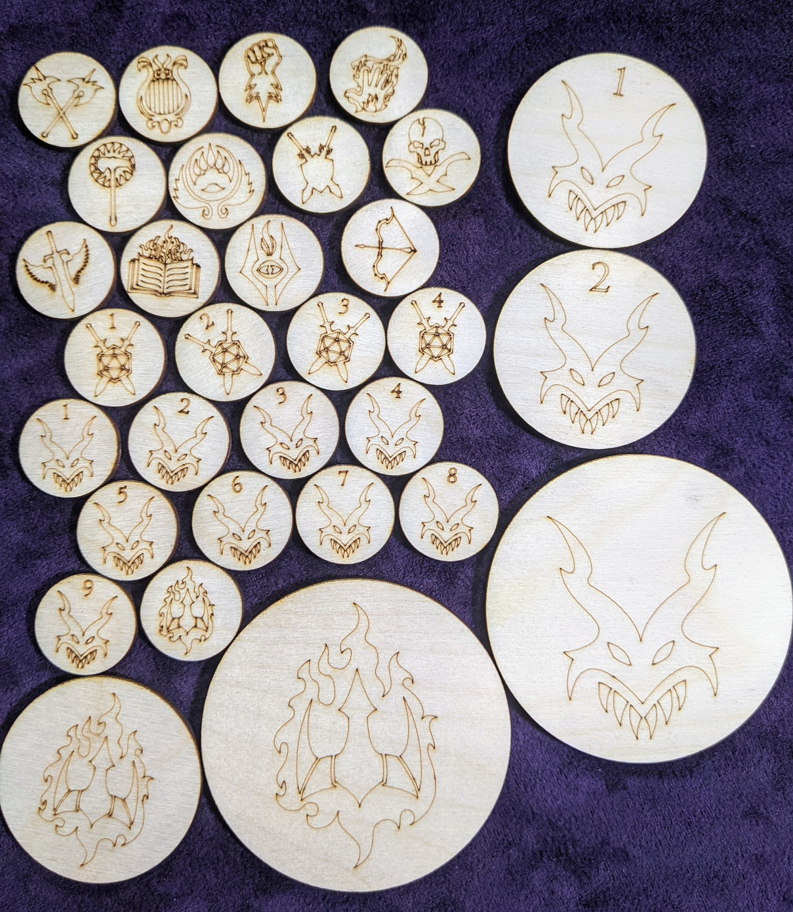 Custom RPG Tokens - Etsy UK