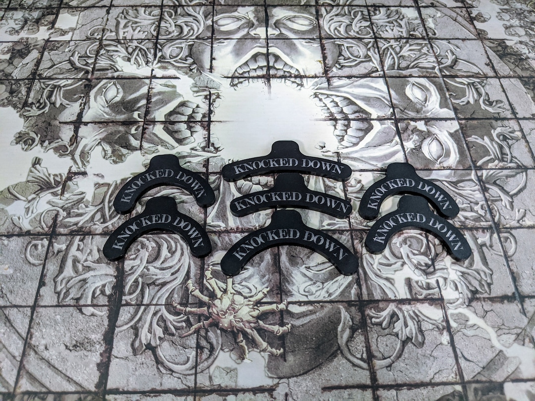Knocked Down Tokens for Kingdom Death: Monster - Etsy Ireland