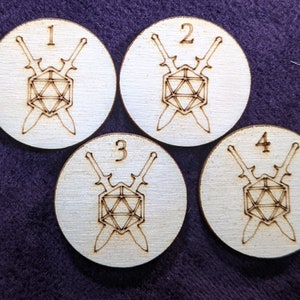 RPG Starter Token Set - Etsy