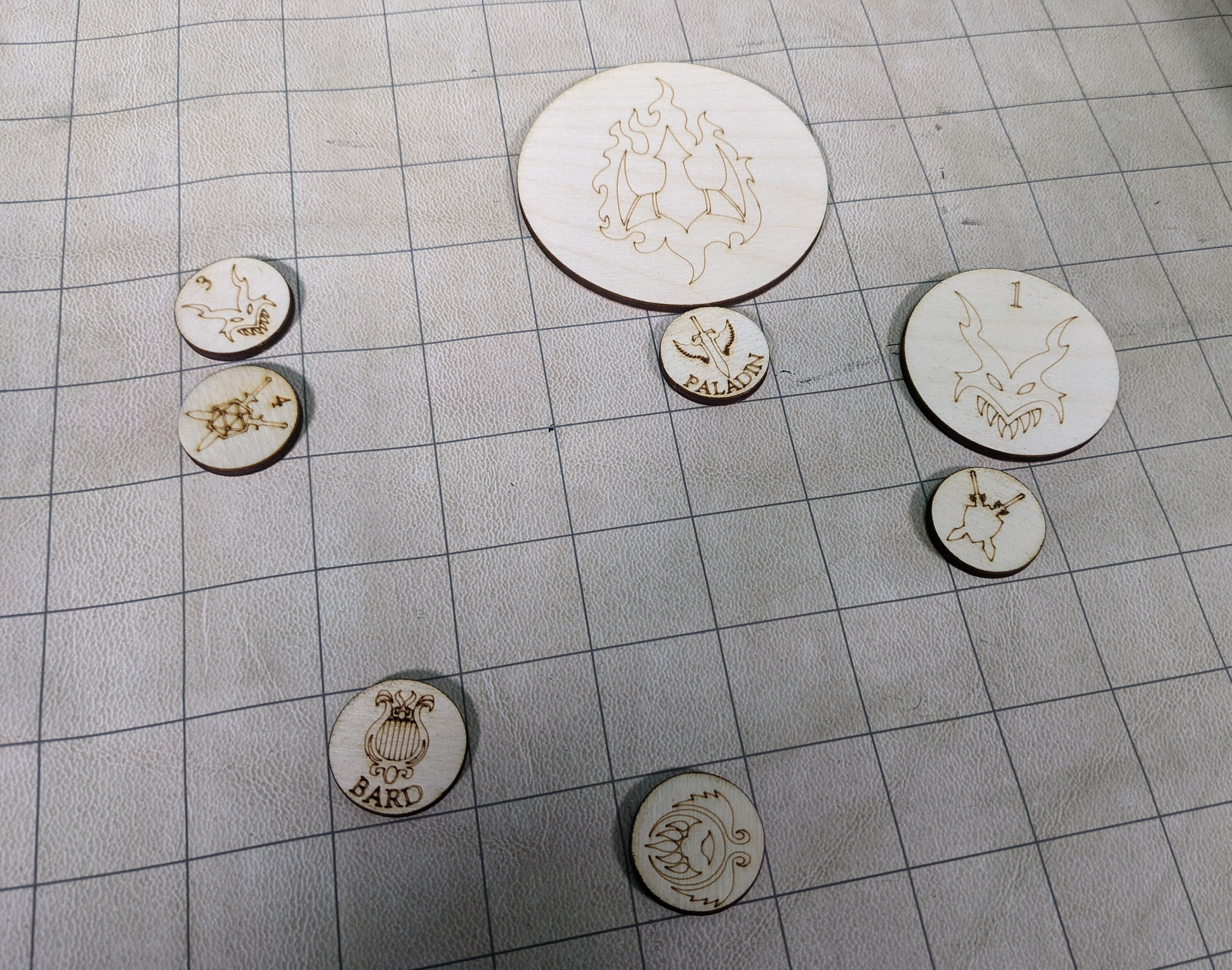 RPG Starter Token Set - Etsy