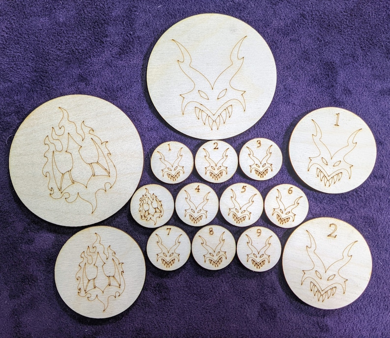 Custom RPG Tokens - Etsy UK