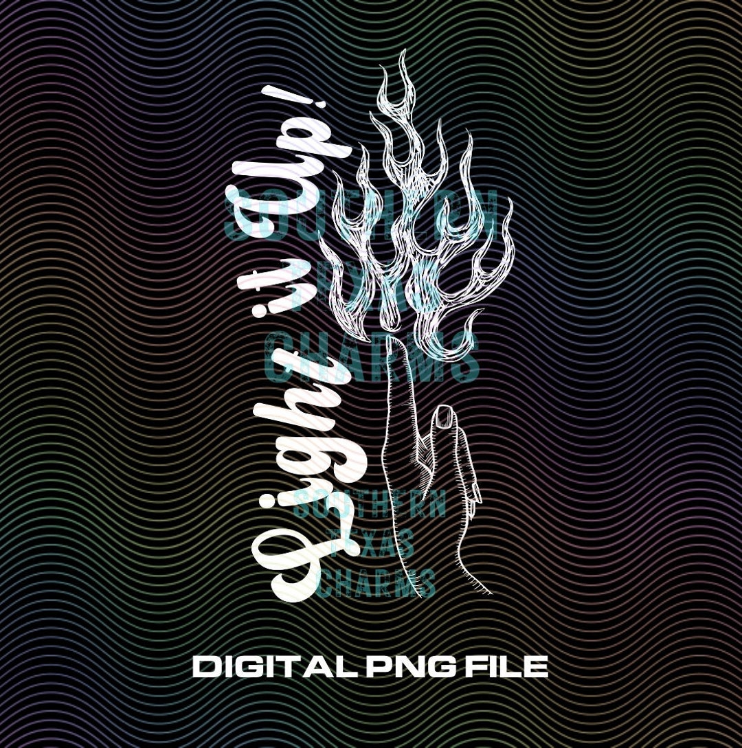 Light It up Digital PNG Design | Crescent City Light It up Png ...