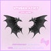 Live2d Devil Wings: Customizable Goth Vtuber Asset - Etsy