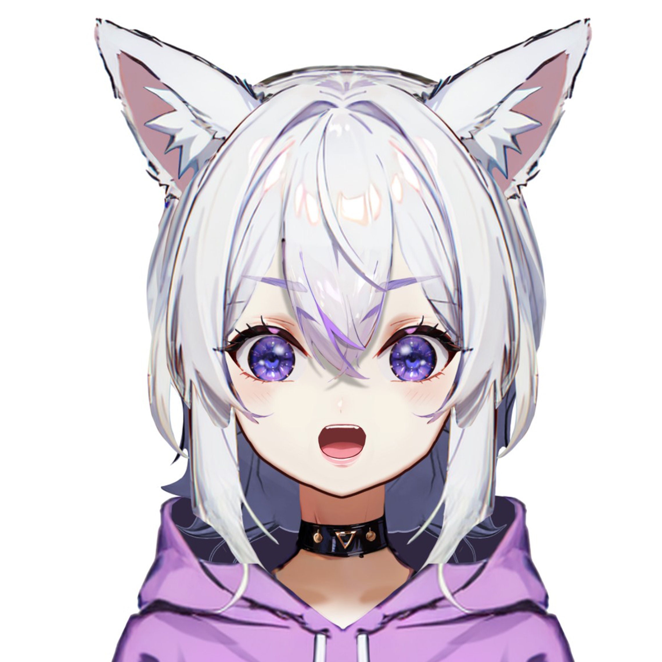 Live2d Vtuber Model: Streamer Fox Girl, Animated Background (ready to ...