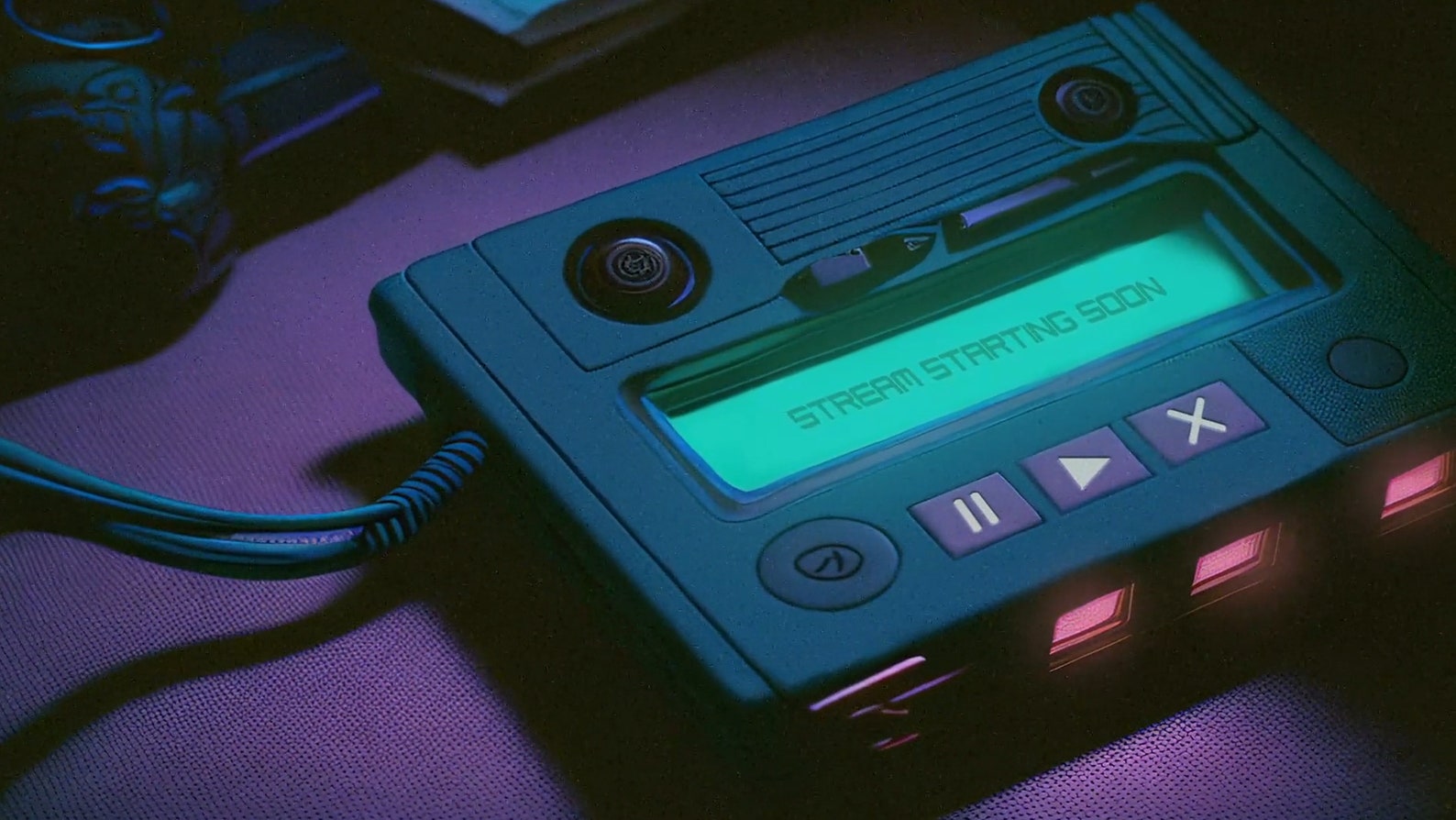 Animated Walkman Tape Twitch Stream Overlay Package (webm, MP4, PNG) - Etsy