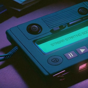 Animated Walkman Tape Twitch Stream Overlay Package (webm, MP4, PNG) - Etsy