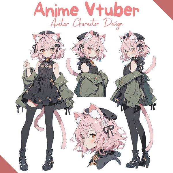 Vtuber Commission - Etsy