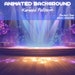 Animated Vtuber Karaoke Stage Background: Purple Stream Overlay (MP4 ...
