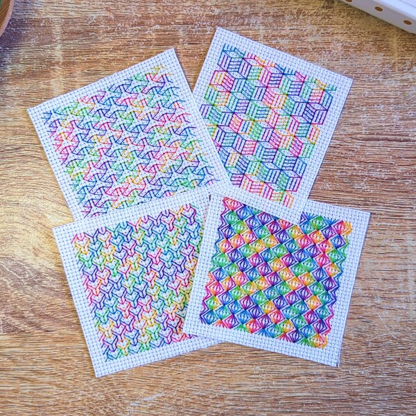 Variegated Floss Cross Stitch Pattern - Etsy