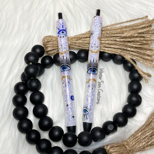 Mal De Ojo Gel Pen Evil Eye Personalized Epoxy Pen - Etsy