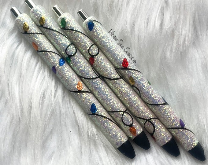 Christmas Lights Pen ,christmas Light Bulbs, Christmas Pen, Christmas ...
